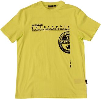Napapijri Homme, Tops, Jaune, Taille: 2XL Y1I1 T-Shirt