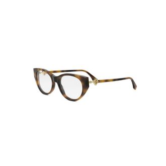 Fendi FF Diamonds Havana Optical Frame - - Accessories - Damen - Mehrfarbig - 53 MM