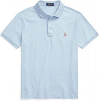 Ralph Lauren Homme, Tops, Bleu, Taille: XL Polo Chemises