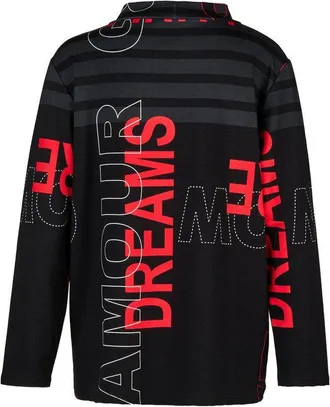 Doris Streich Sweatshirt (1-tlg) mit Wording-Print