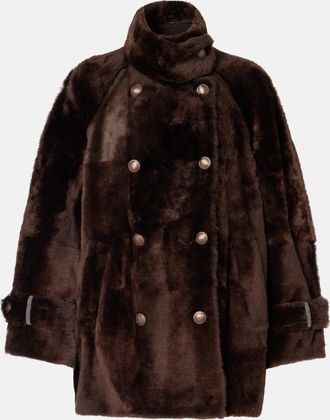 Brunello Cucinelli Veste en shearling