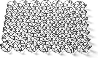 Generico Hitzebest&auml;ndiger Topfuntersetzer aus Edelstahl f&uuml;r hei&szlig;e T&ouml;pfe und Pfannen, Tisch- und Thekenschutz, geeignet f&uuml;r K&uuml;che, Esszimmer im Freien, gro&szlig;er T