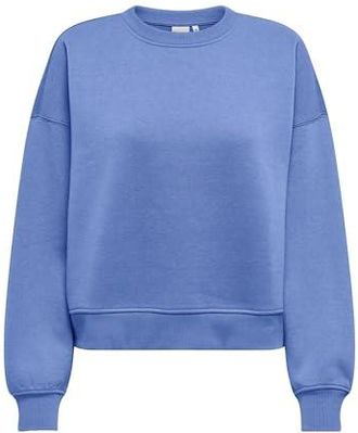 Only Onlbest L/S Crew Neck SWT Noos, Bleu Outremer, XS
