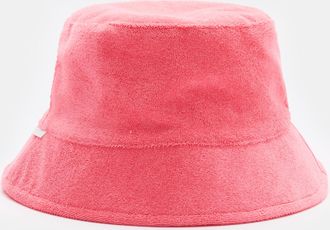 04651/ Herren - Frottee Bucket Hat Terry Hat koralle