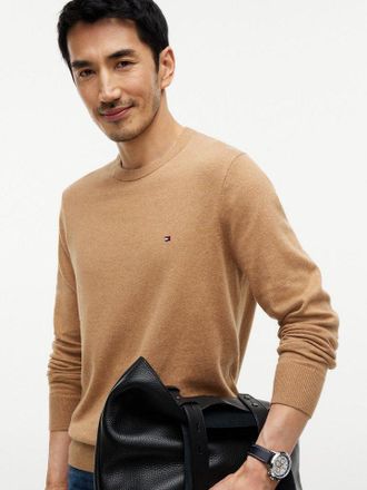 Tommy Hilfiger Rundhalspullover PIMA ORG CTN CASHMERE CREW NECK