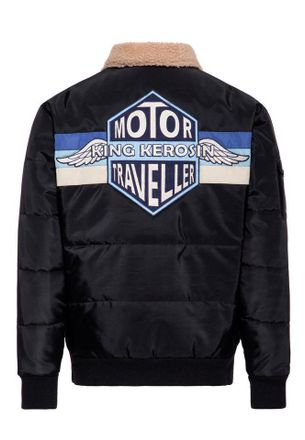 King Kerosin Winterjacke Motor Traveller mit R&uuml;ckenpatch
