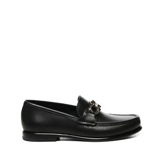 Ferragamo Gancini Loafers - - Shoes - Herren - Schwarzk - 40 EU