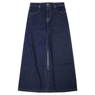 Dixie Femme, Jeans, Bleu, Taille: 44 FR Pantalon Évasé en Denim