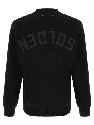 Golden Goose Ribbed Organic Cotton Sweater - Black