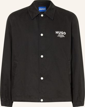 HUGO BOSS Hugo Overshirt Biyo schwarz