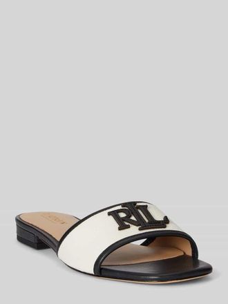 Lauren Ralph Lauren Slipper aus echtem Leder