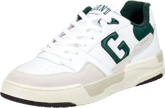 GANT FOOTWEAR Herren BROOKPAL Sneaker, White/Green, 43 EU