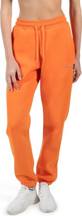 Smilodox Jogginghose Damen Laurena, Regular Fit Sweathose mit Kordelzug am Bund, Metallabel, angenehmem Material, B&uuml;ndchen an den Beinabschl&uuml;ssen, Bequeme Frei