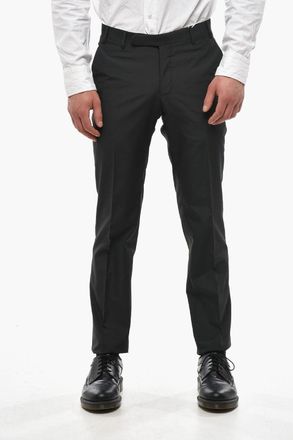 Corneliani CC COLLECTION Hose aus Schurwollmischung mit geradem Bein RESET Corneliani