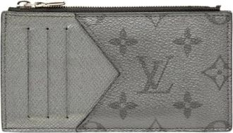 Louis Vuitton Porte-cartes Pre-owned - Homme - Pre-owned - Gris - Taille: ONE Size