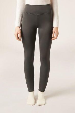 Calzedonia Thermo-leggings Plush Grau