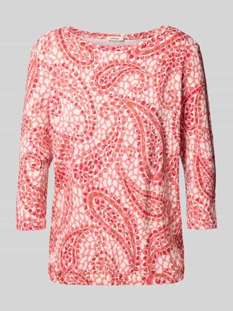 s.Oliver Red Label Relaxed Fit 3/4-Shirt aus Viskose-Stretch
