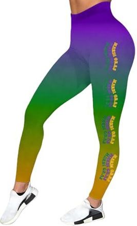 Generic Legging pour femme, pantalon de yoga, leggings dentra&icirc;nement de sport, leggings de course, collants de sudation, lilas, XXL