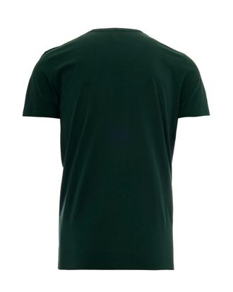 Lacoste Mens T-Shirt Pima Green Cotton T-Shirts And Polos