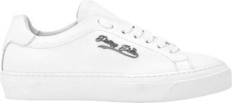Philipp Plein Low-Top Sneaker - Sneaker Signature - Gr. 35 (EU) - in Wei&szlig; - f&uuml;r Damen