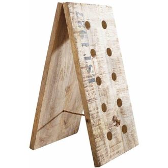 Massivmoebel24 Weinregal Mango 35x25x70 bedruckt factory 151