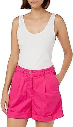 Tommy Hilfiger Femme Short Cotton Court, Rose (Bright Cerise Pink), 38