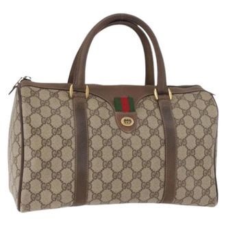 Gucci Sac &agrave; main vintage doccasion - Femme - Pre-owned - Beige - Taille: ONE Size
