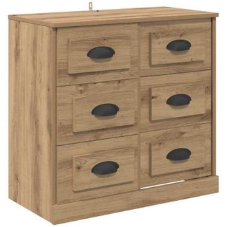vidaXL Sideboard Artisan-Eiche 70 x 35,5 x 67,5 cm Holzwerkstoff vidaXL