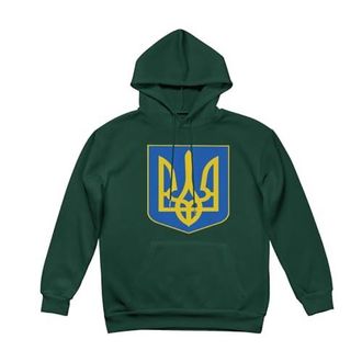 Generic Sweatshirts &Agrave; Capuche Hommes Doublure Polaire Imprim&eacute; Graphique Ukraine Embl&egrave;me National Pull Hoodie Hauts Streetwear Vintage Pull De D&eacute;tente Athleisu