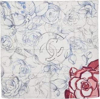 Chanel Pre-owned Vintage Scarf - Femme - Pre-owned - Multicolore - Taille: ONE Size