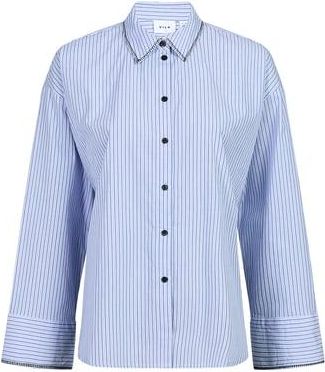 Vila Chemise droite ray&eacute;e &agrave; col classique