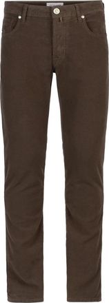 Jacob Cohen Homme, Pantalons, Brun, Taille: W35 Pantalon Bard Marron