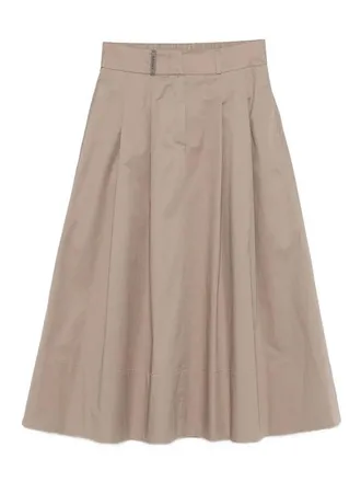 PESERICO Jupe Midi - Gris Fonc&eacute;
