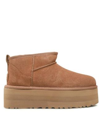 UGG Schneeschuhe W Classic Ultra Mini Platform 1135092 Braun