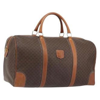 Celine Sac Boston Pre-owned - Femme - Pre-owned - Brun - Taille: ONE Size