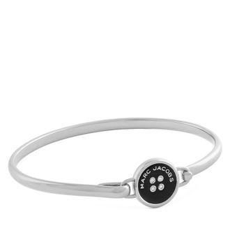 Marc Jacobs Armband Marc Jacobs The Button Hinge Bracelet 2R4JBR001J34 Silberfarben