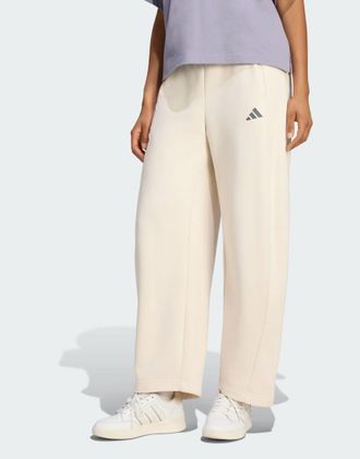 adidas pantalon barrel en polaire &agrave; 3 bandes Studio en ardoise-Gris