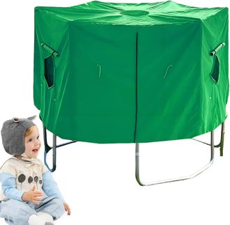 Generic Trampolin - Trampolindach - Wetterschutz | Trampoline, mit Sonnendach und Sonnenschutz, sch&uuml;tzt vor Wind