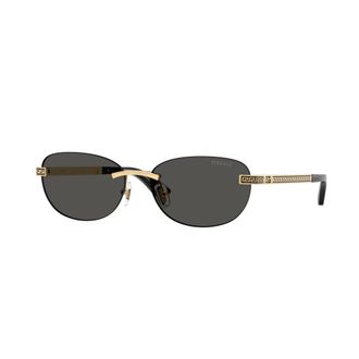 Versace Lunettes de soleil - Femme - Accessoires - Jaune - Taille: 56 MM