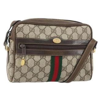 Gucci Sac bandouli&egrave;re doccasion - Femme - Pre-owned - Beige - Taille: ONE Size
