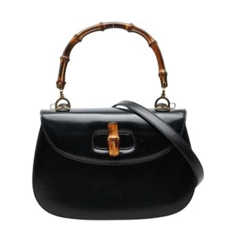 Gucci Sac &agrave; main vintage Pre-owned - Femme - Pre-owned - Noir - Taille: ONE Size