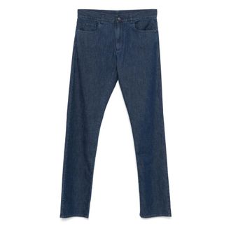Canali Jeans aus Baumwollmischung mit Taschen - - Jeans - Herren - Blau - 3XL