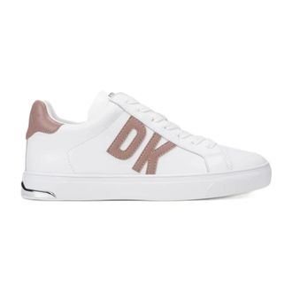 DKNY Dkny, Femme, Chaussures, Blanc, Taille: 38 1/2 EU Abeni Lace-Up Baskets 30mm