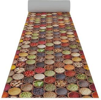 Italian Bed Linen Läufer Made Italy mit Digitaldruck, Spicy, 50 x 350 cm