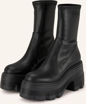 Casadei Casadei Plateau-Stiefel Maxxxi schwarz