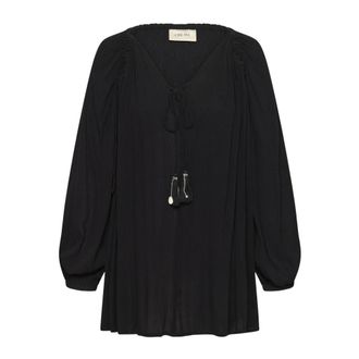 Cream Tunika - - Blouses & Shirts - Damen - Schwarzk - M