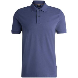 HUGO BOSS Pallas Poloshirt f&uuml;r Herren, Baumwolle, Regul&auml;r (Marine)