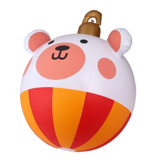 Generic Aufblasbare Weihnachtsdekoration - 58 cm Weihnachtsdekoration Aufblasbare Kugeln,B&auml;r Hirsch Deko F&uuml;r Haus Outdoor Vorgarten Indoor,Gartenweg Party Ter