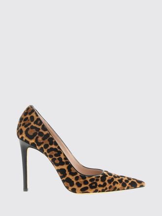 Stuart Weitzman Escarpins Power en poulain &agrave; imprim&eacute; animalier &agrave; talon haut