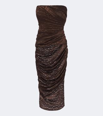 Alex Perry Midikleid aus Spitze